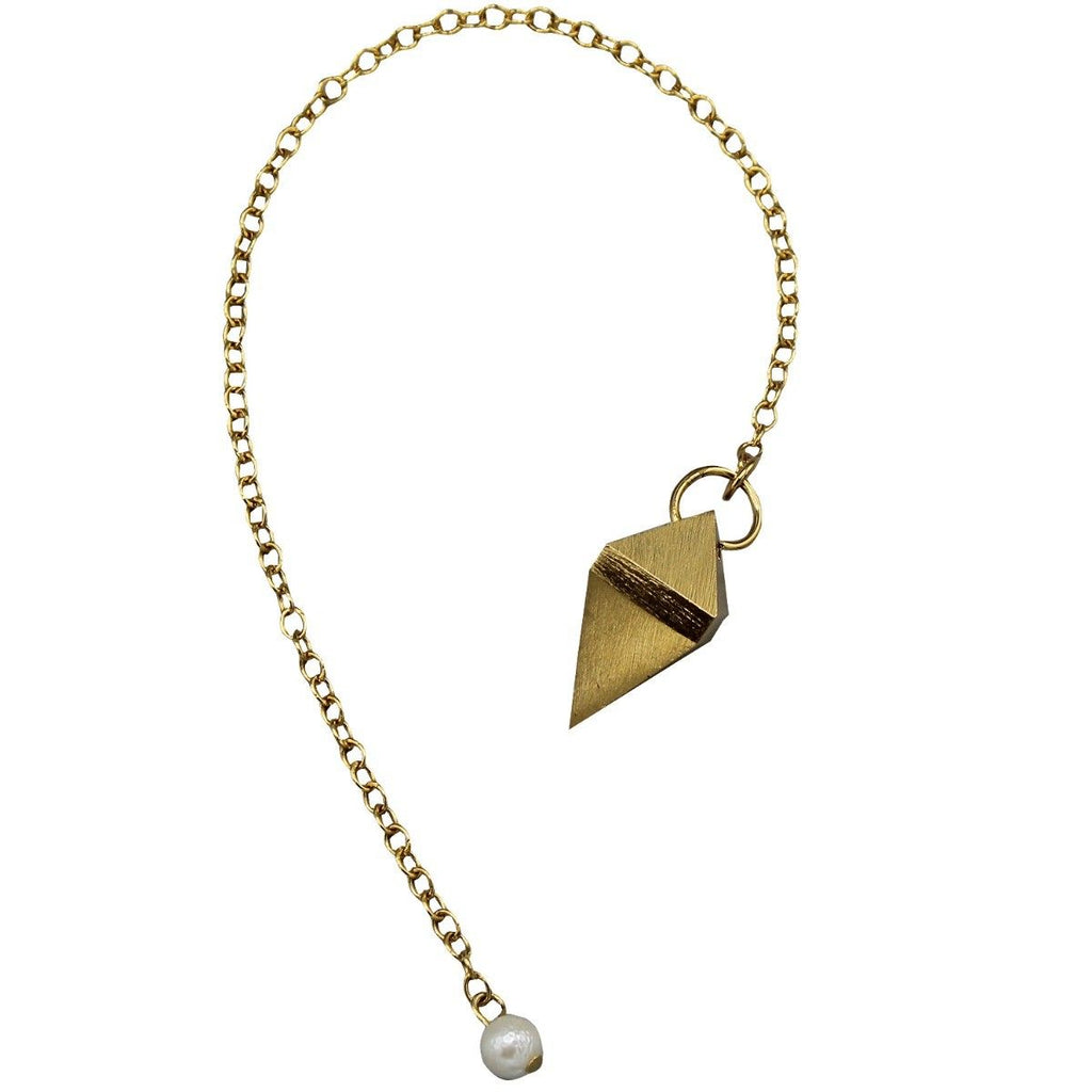 Brass Double Pointed Pendulum – EzoterikaBio.lv