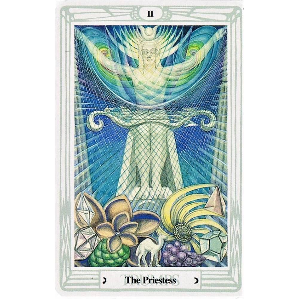 Thoth Tarot Aleister Crowley Standard Size Tarot Deck Taro Kārtis ...